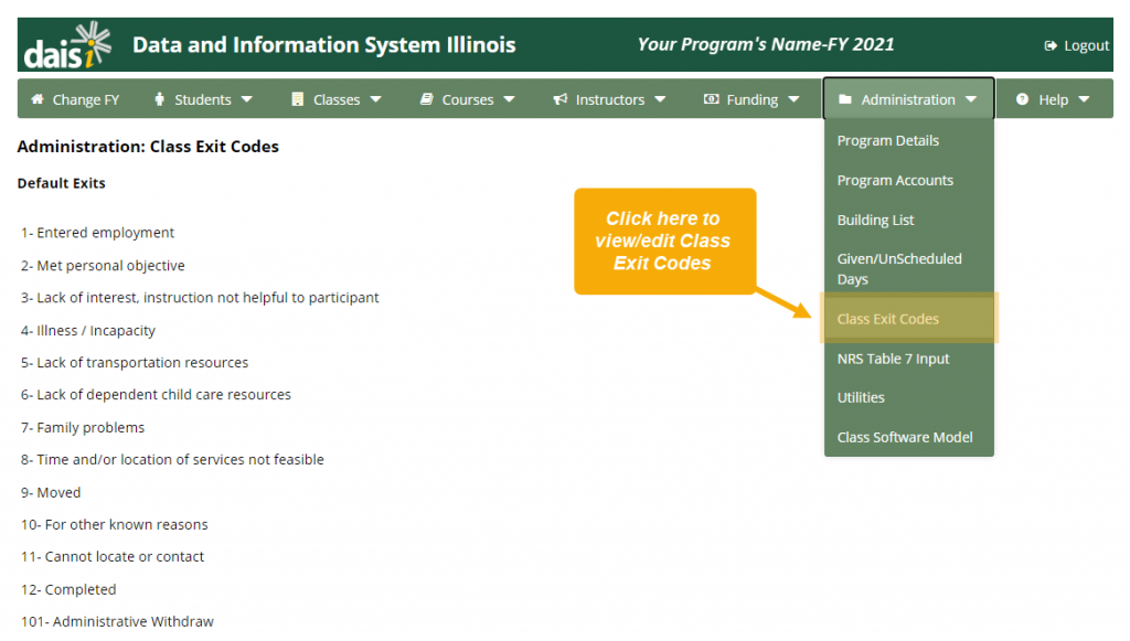 Administration – DAISI 2.0 User Guide