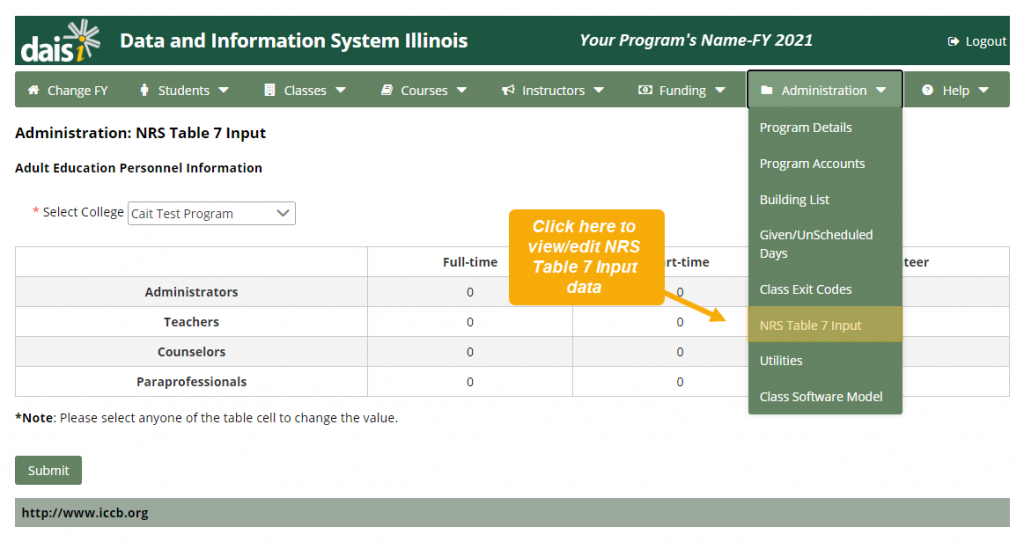 Administration – DAISI 2.0 User Guide