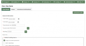 Classes – DAISI 2.0 User Guide