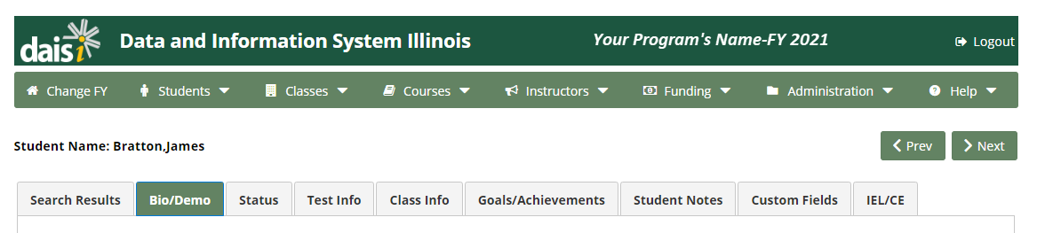 Students – DAISI 2.0 User Guide