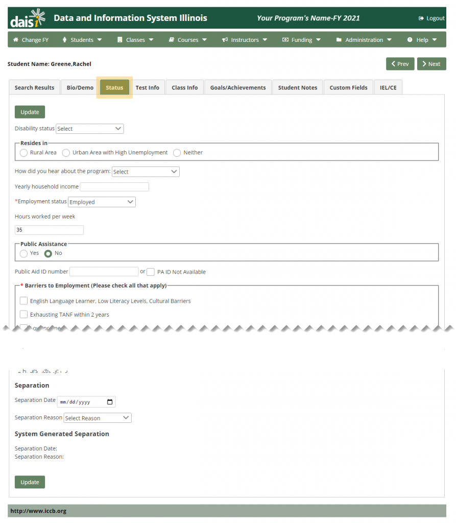 Students – DAISI 2.0 User Guide